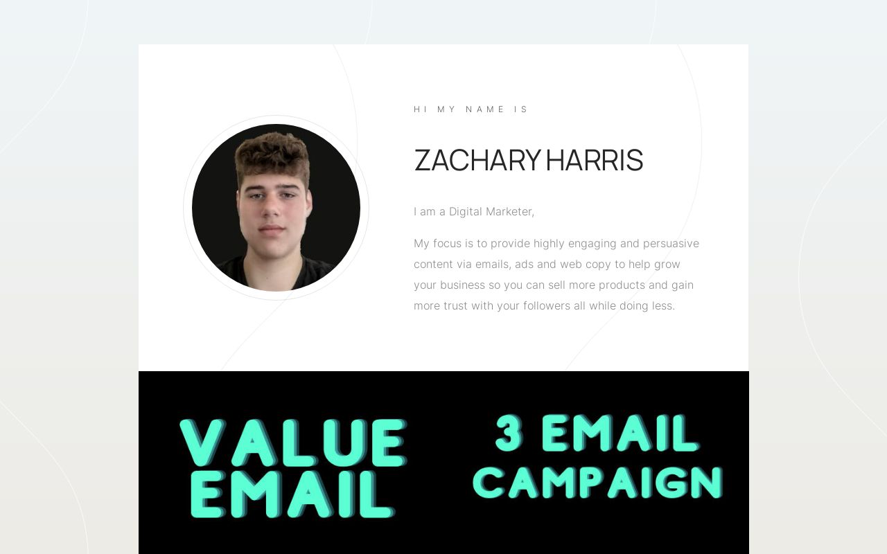 Zachary Harris's Portfolio